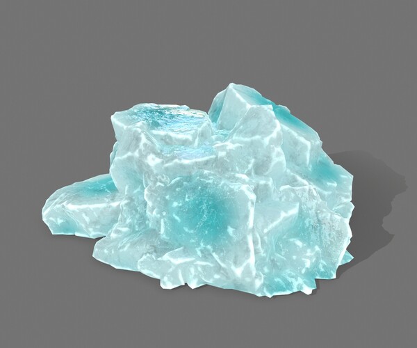ArtStation - Icy Rock Set | Game Assets