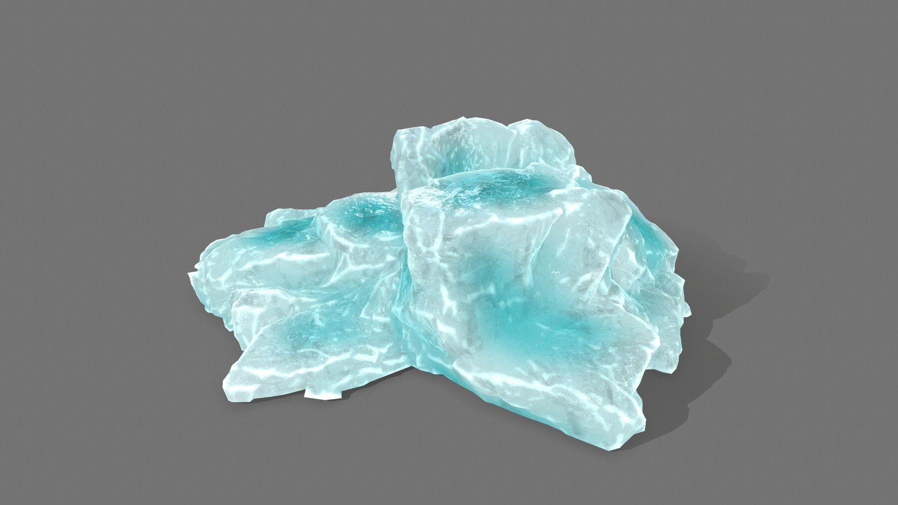 ArtStation - Icy Rock Set | Game Assets