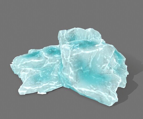 ArtStation - Icy Rock Set | Game Assets