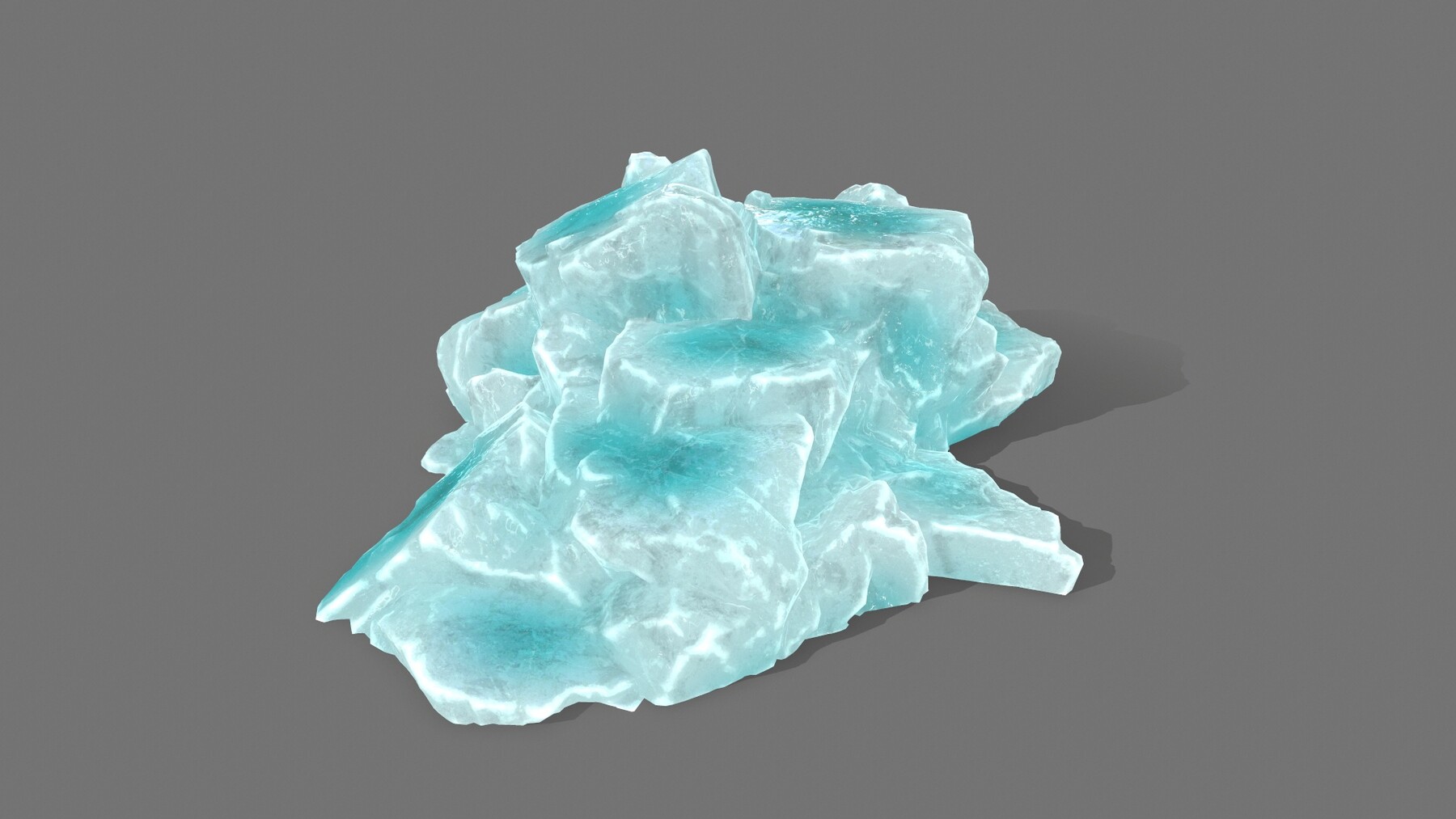 ArtStation - Icy Rock Set | Game Assets