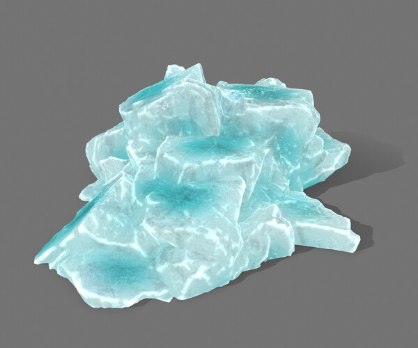 ArtStation - Icy Rock Set | Game Assets