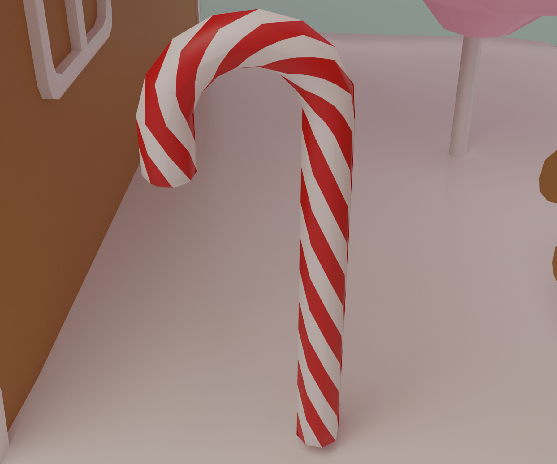 ArtStation - Gingerbread house | Game Assets