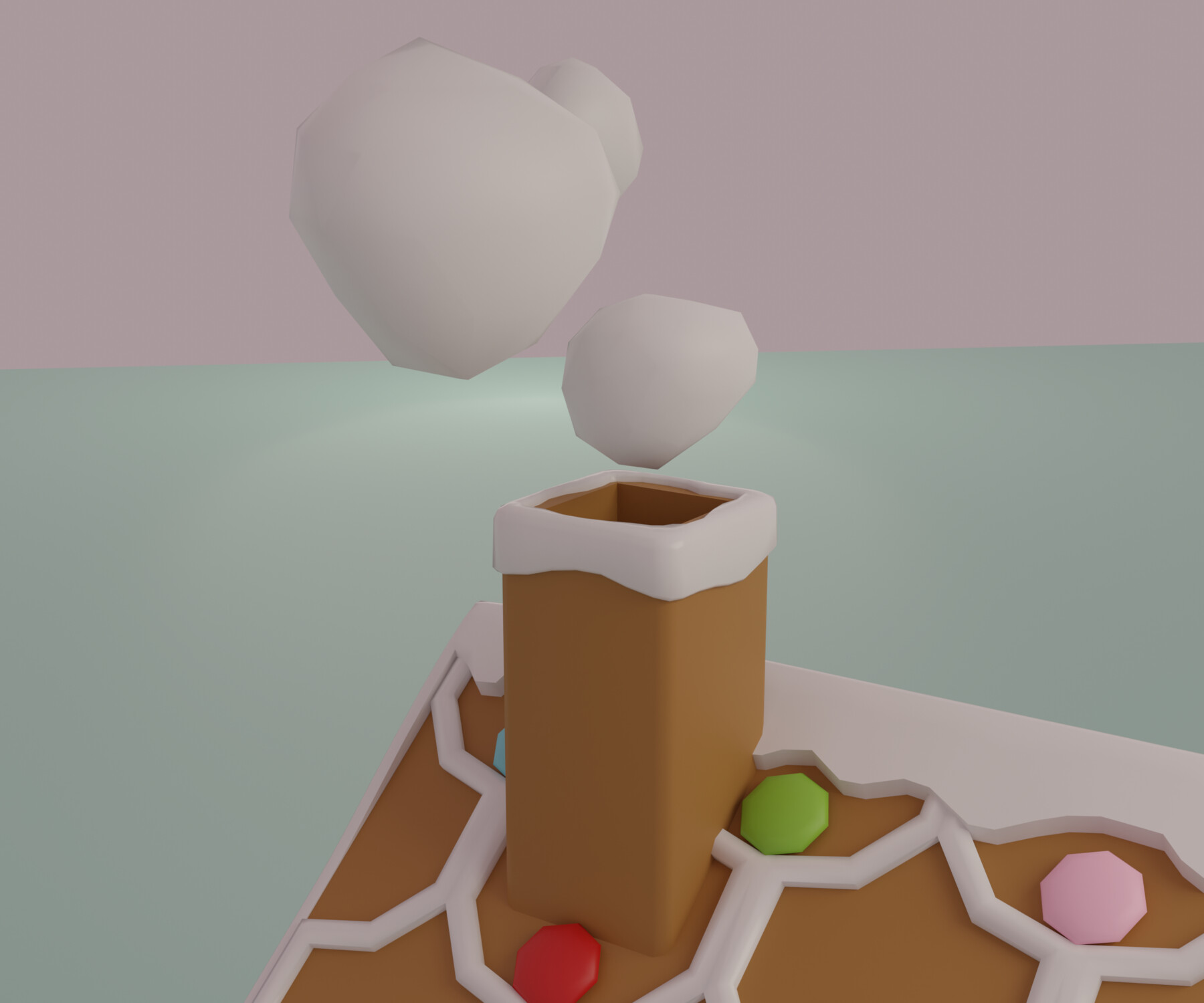 ArtStation - Gingerbread house | Game Assets
