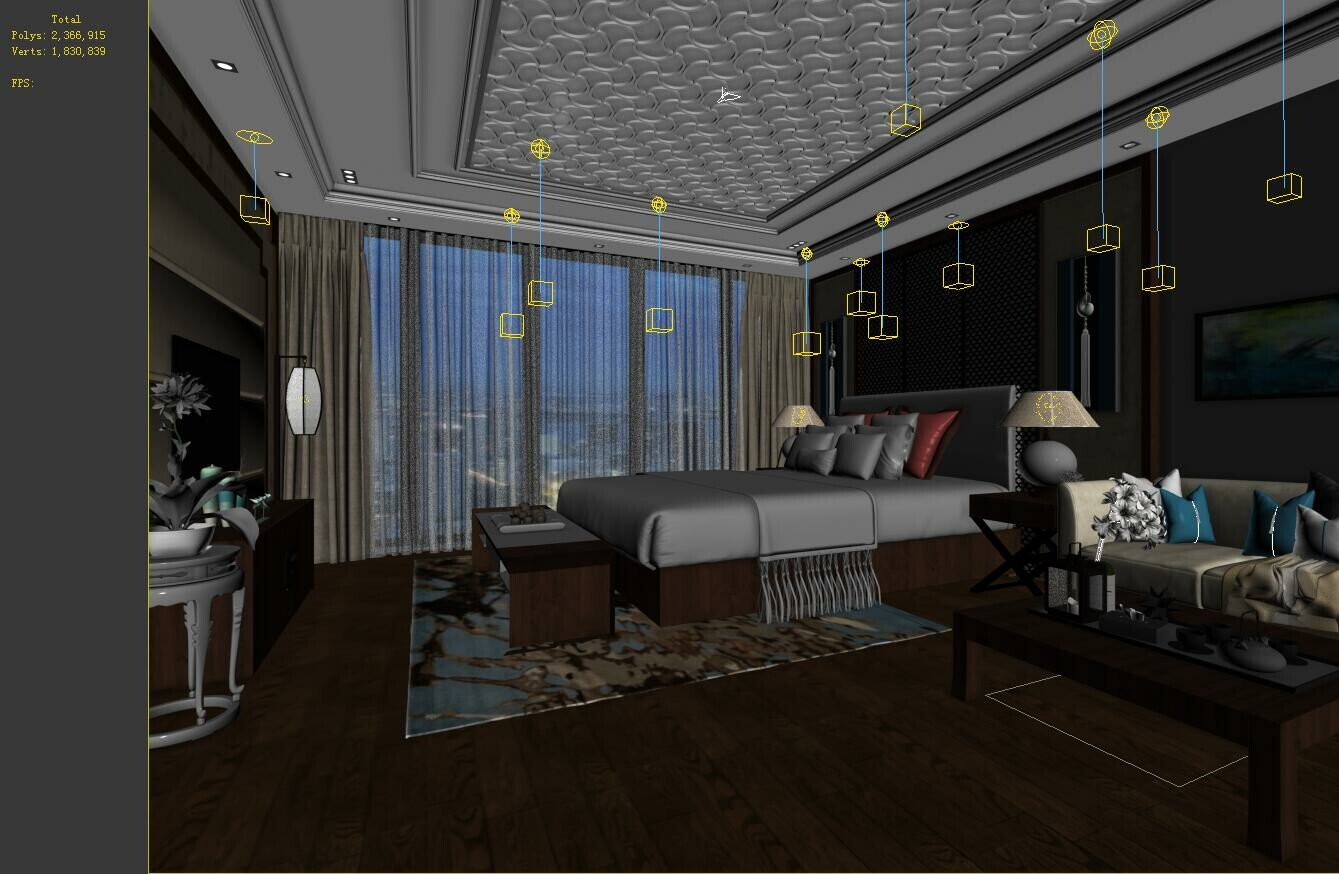 ArtStation - Stylish master bedroom design 67 | Resources