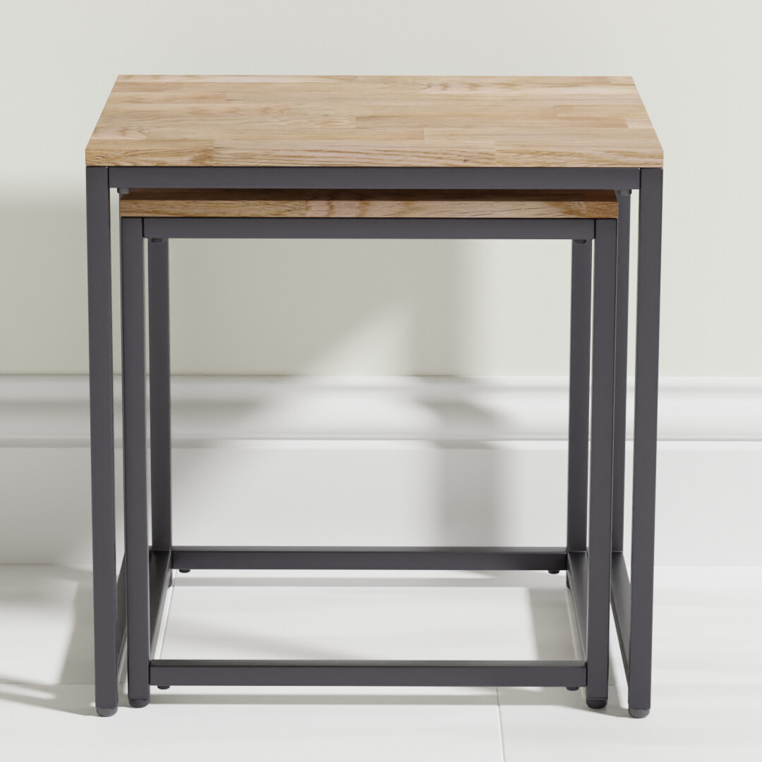 ArtStation - Oak Topped Nested Tables | Resources