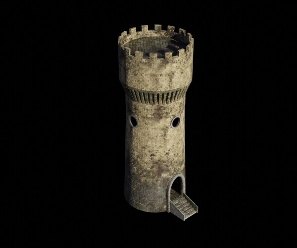 ArtStation - Tower 3D | Resources