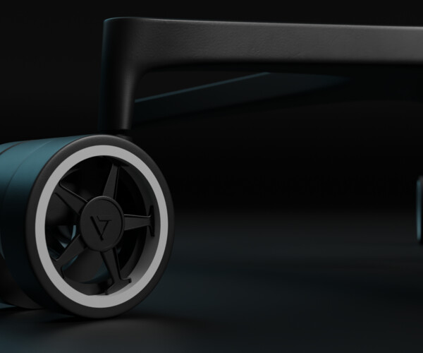 ArtStation - Alienware s5000 Gaming Chair | Game Assets