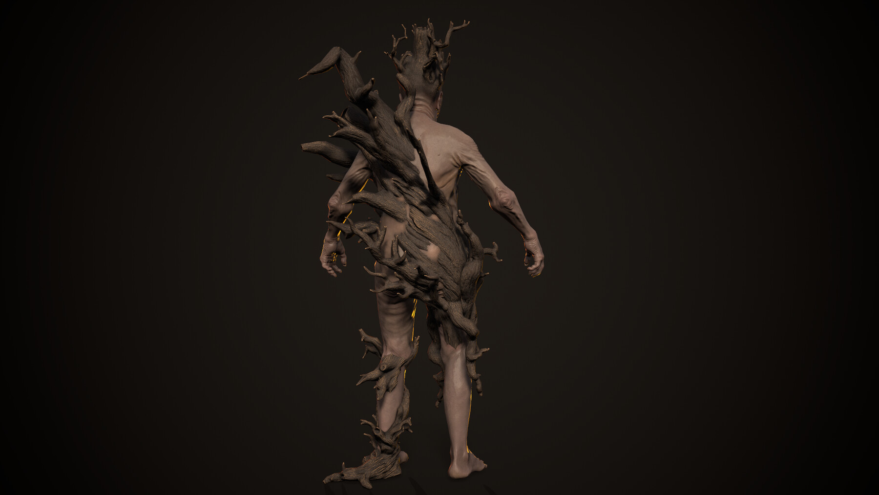 ArtStation - Old Dryad PBR low-poly game ready | Game Assets