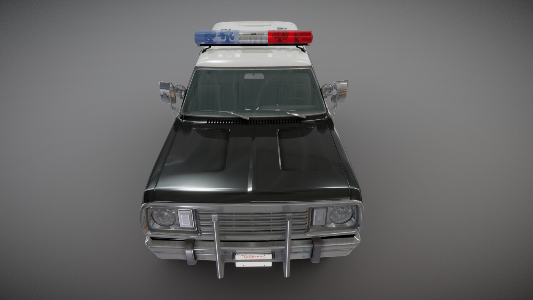 ArtStation - Offroad police car | Game Assets