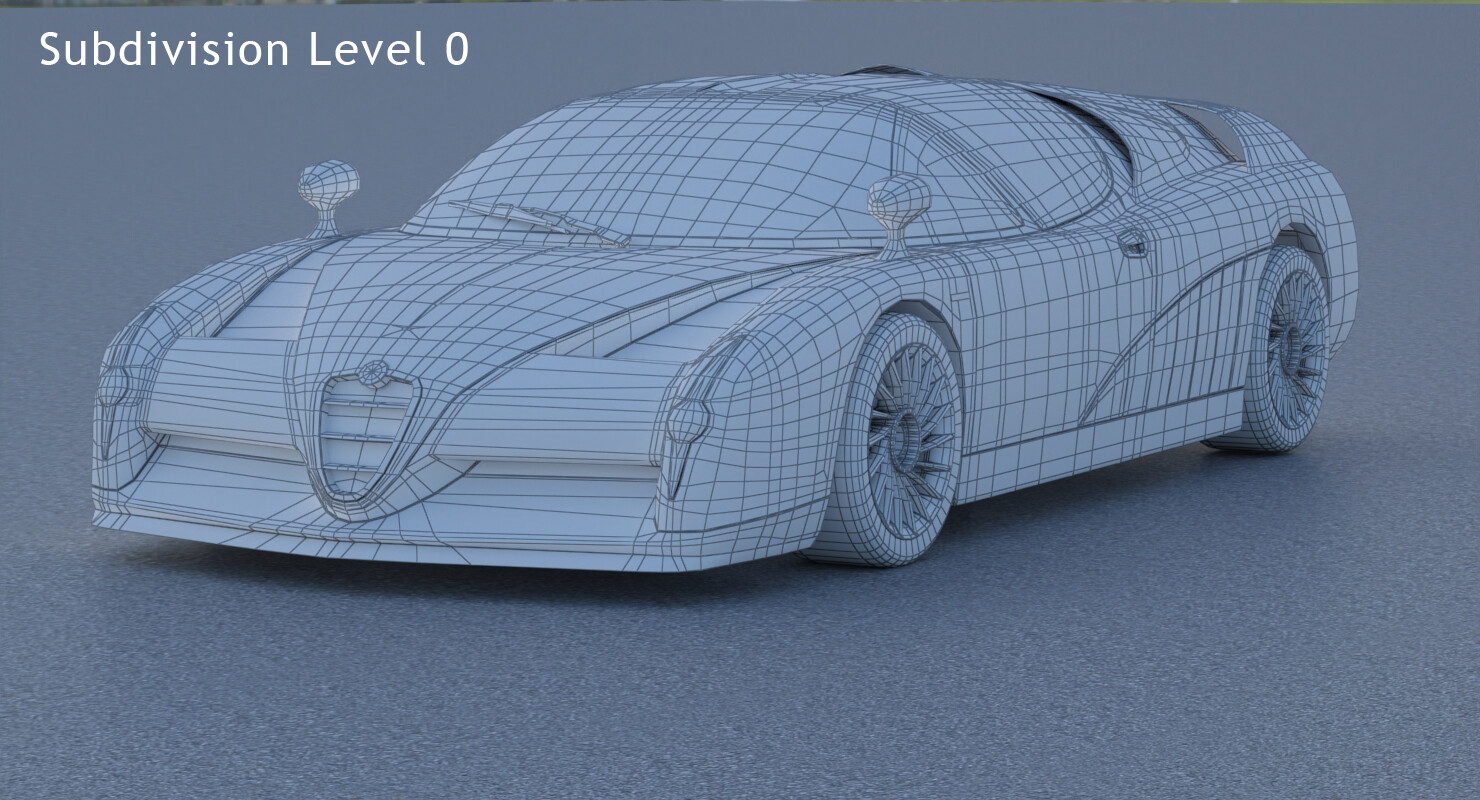 ArtStation - Alfa Romeo Scighera | Resources