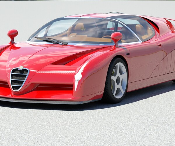 ArtStation - Alfa Romeo Scighera | Resources