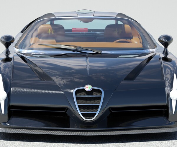 ArtStation - Alfa Romeo Scighera | Resources