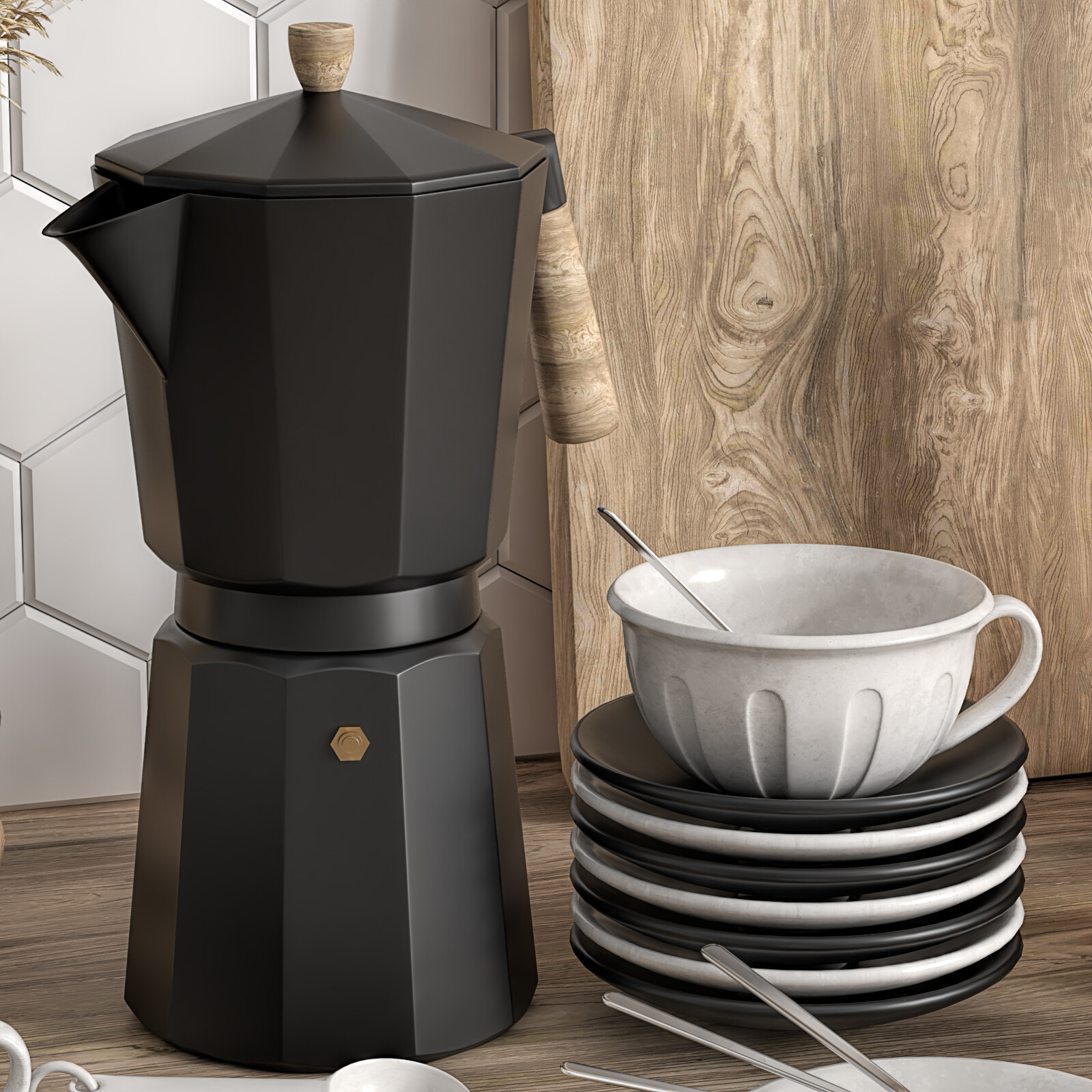 ArtStation - kitchen set (coffee set) | Resources