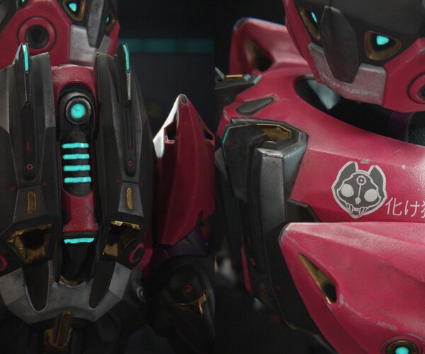 ArtStation - Yui - SpecOps Cat (Realtime Character) | Game Assets