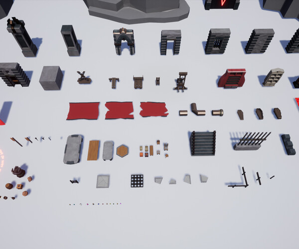 ArtStation - Fantasy Dungeon Vol 2 | Game Assets