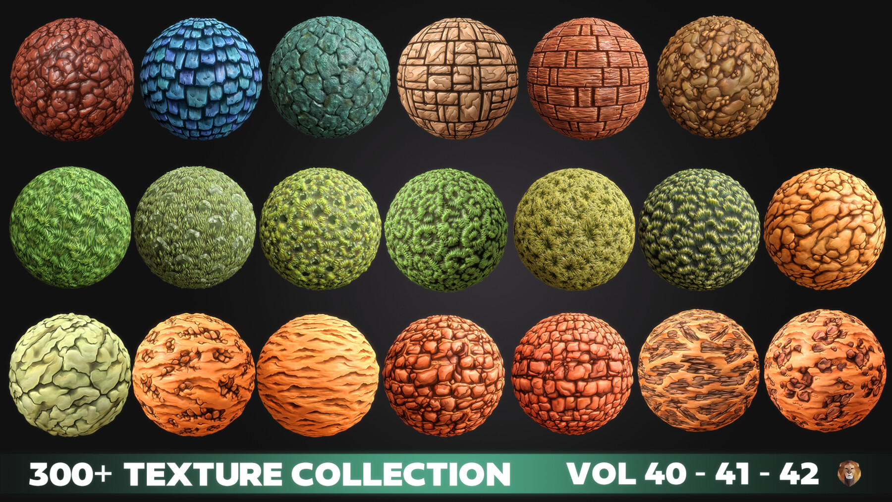 ArtStation - 300+ Hand Painted Textures - Mega Bundle Part 1 | Game Assets