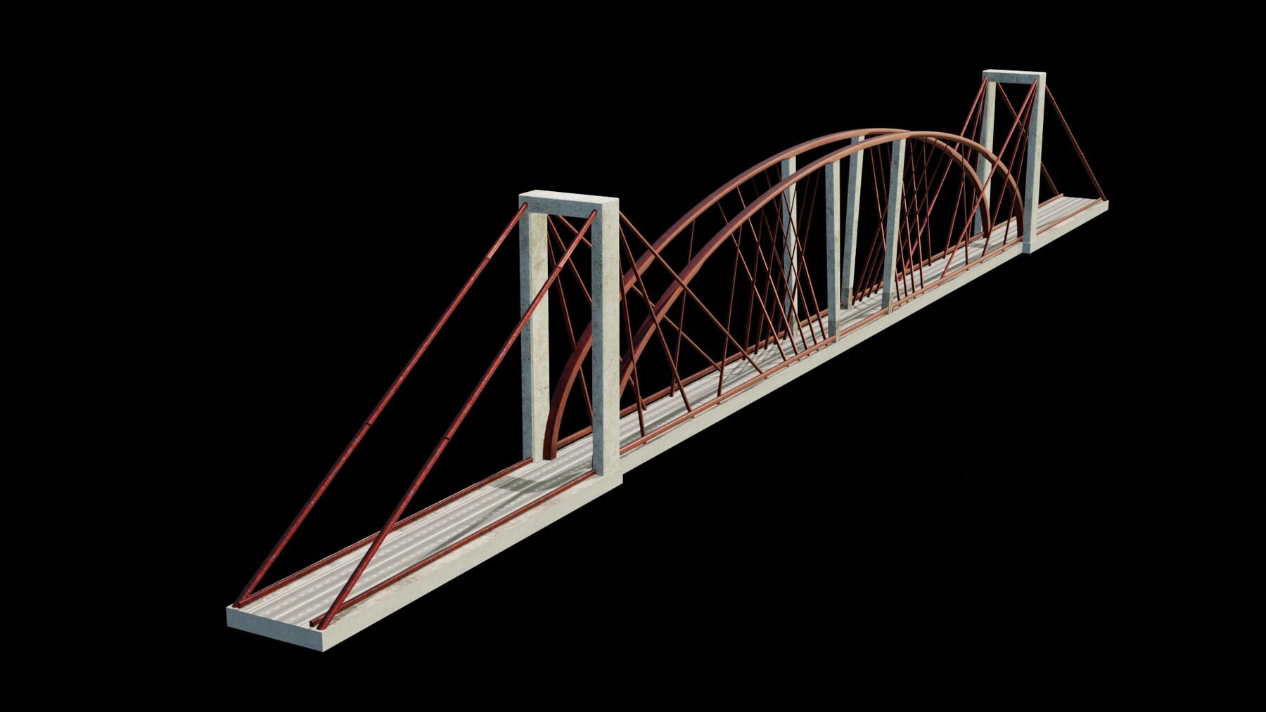 ArtStation - Bridge 3D model | Resources