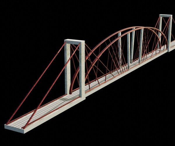 ArtStation - Bridge 3D model | Resources