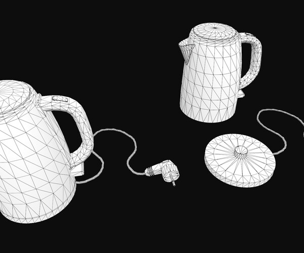 ArtStation - Electric Kettle | Game Assets