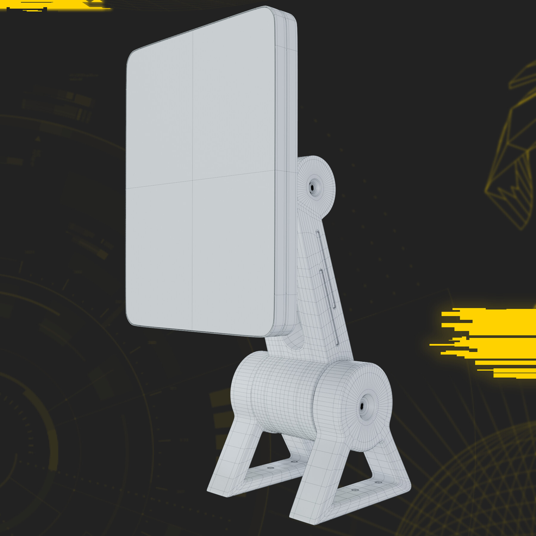 ArtStation - Monitor Sci-fi Touchscreen | Game Assets