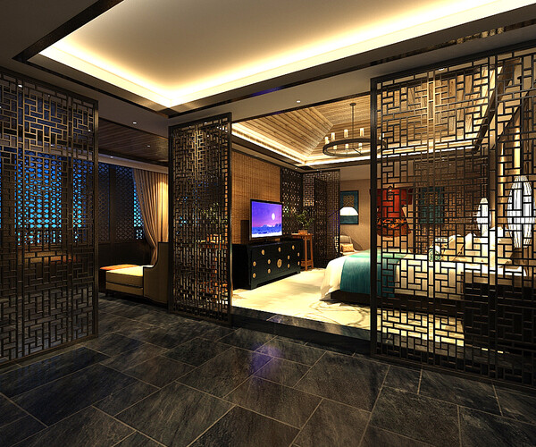 ArtStation - bath SPA center design complete - 001 | Resources