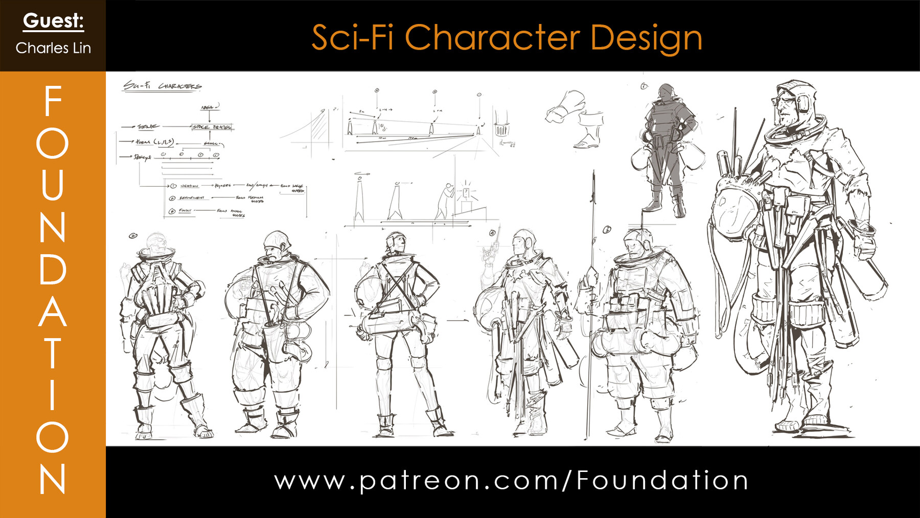 ArtStation - Foundation Art Group - Sci-Fi Character Design with ...