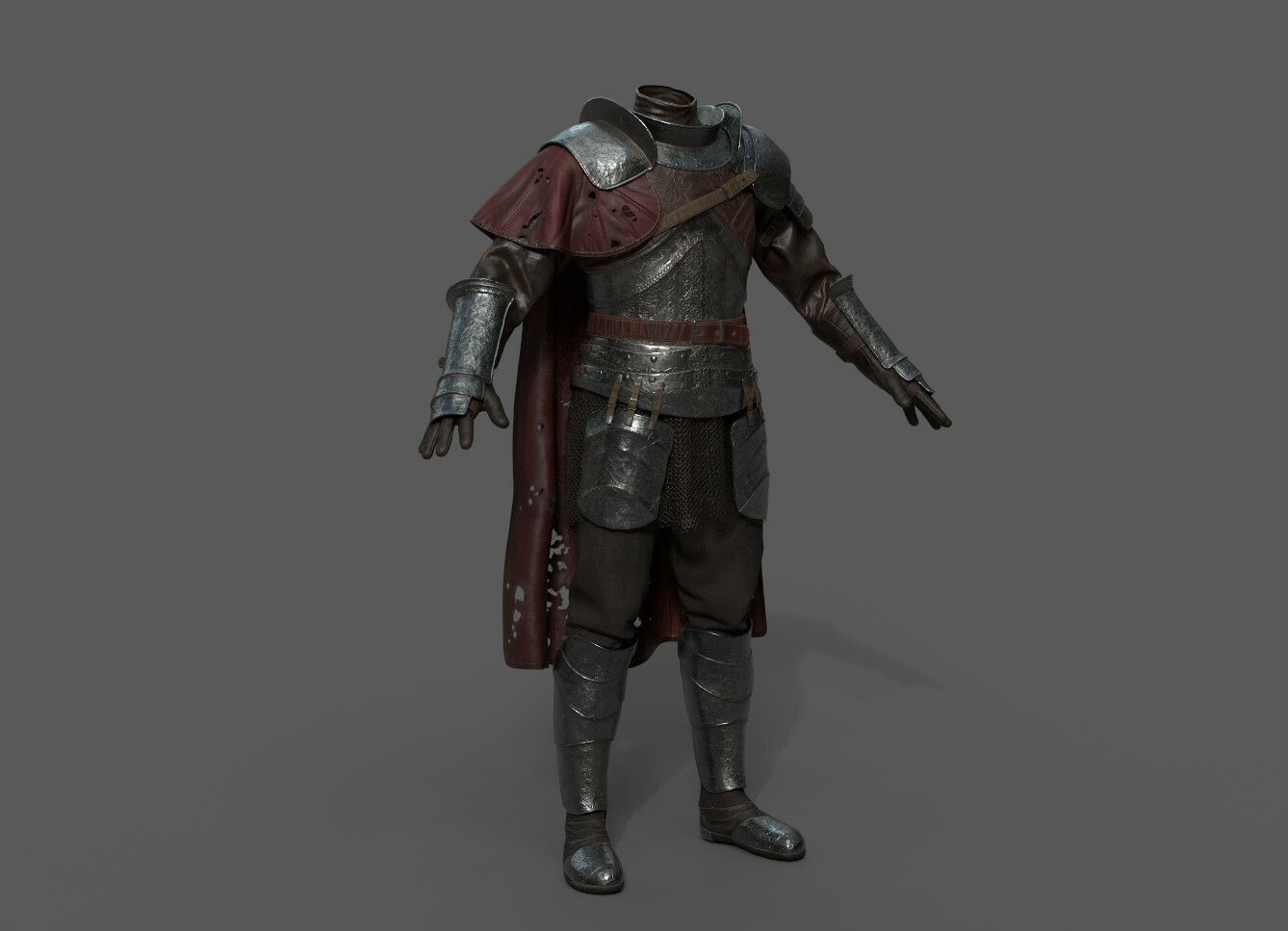 ArtStation - "Red knight" rigged gameready character | Game Assets
