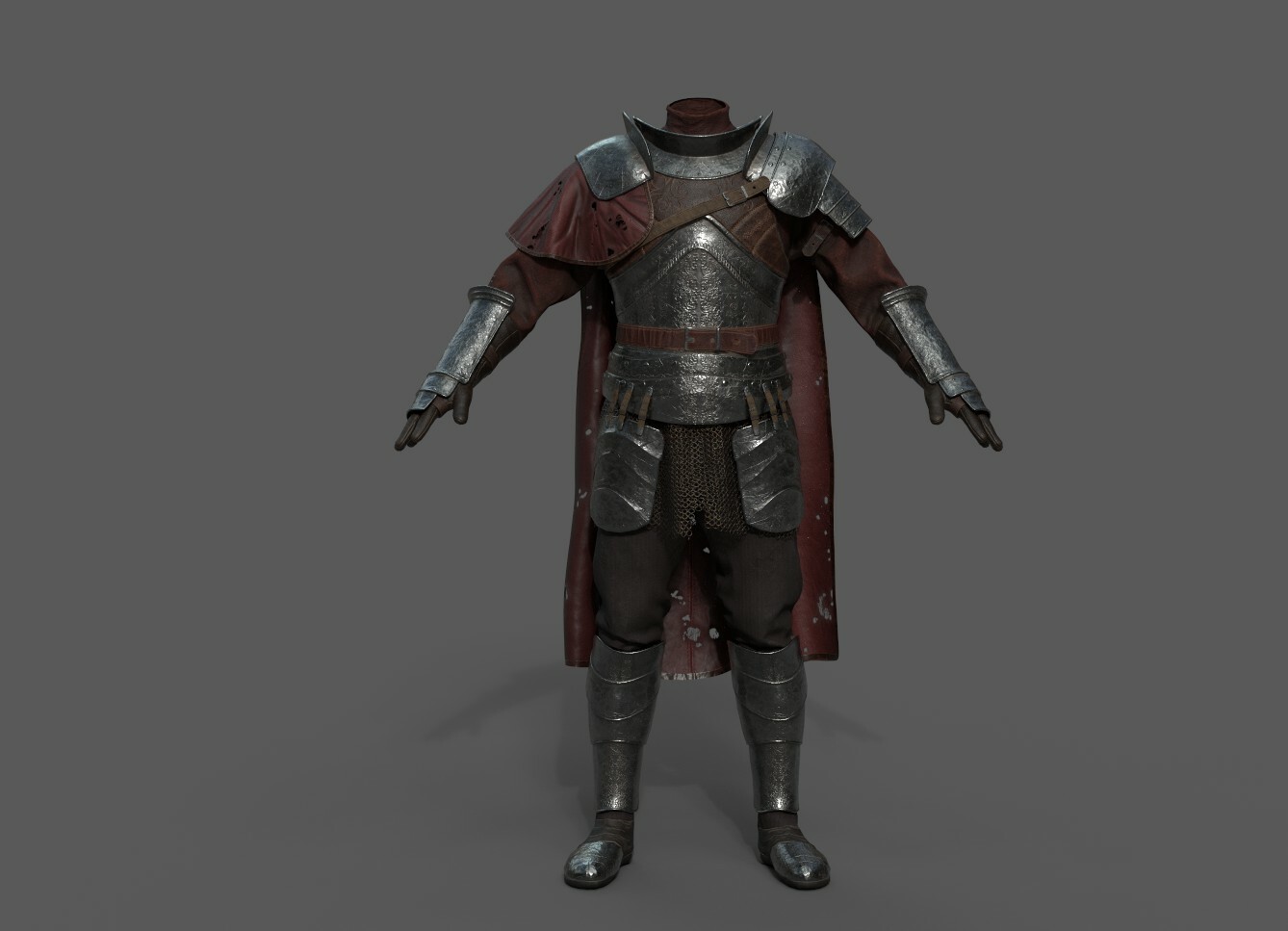 ArtStation - "Red knight" rigged gameready character | Game Assets