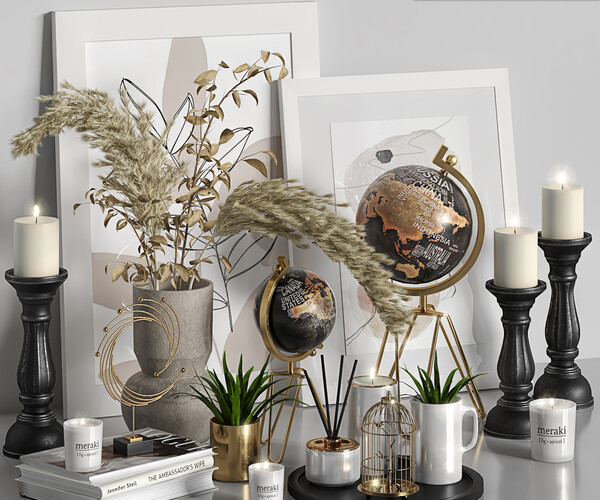 ArtStation - Decorative Set 14 | Resources