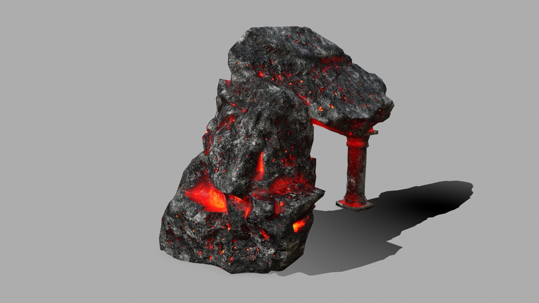 ArtStation - Lava Rock Set | Game Assets