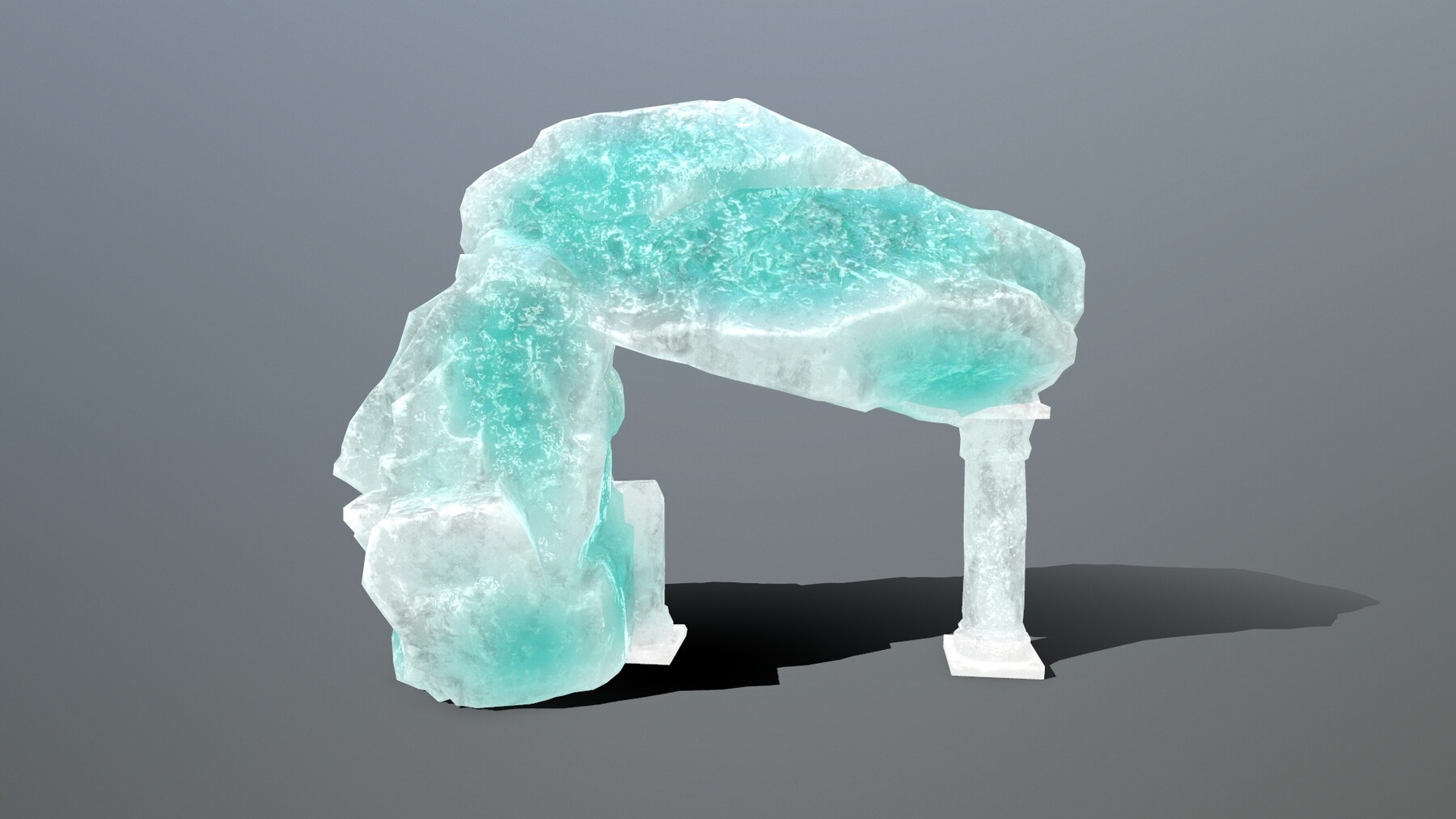 ArtStation - Icy Rock Set | Game Assets