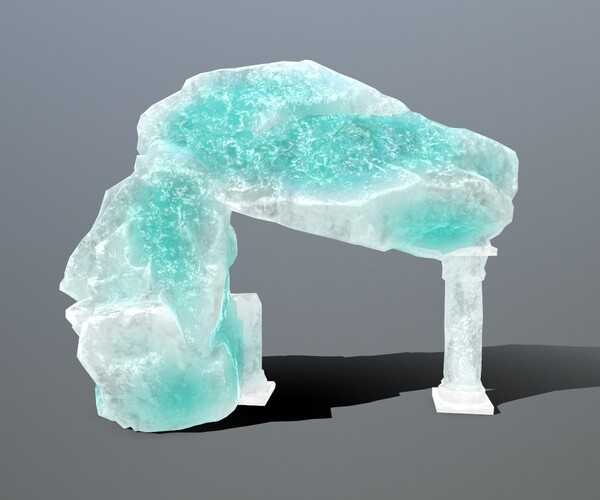 ArtStation - Icy Rock Set | Game Assets