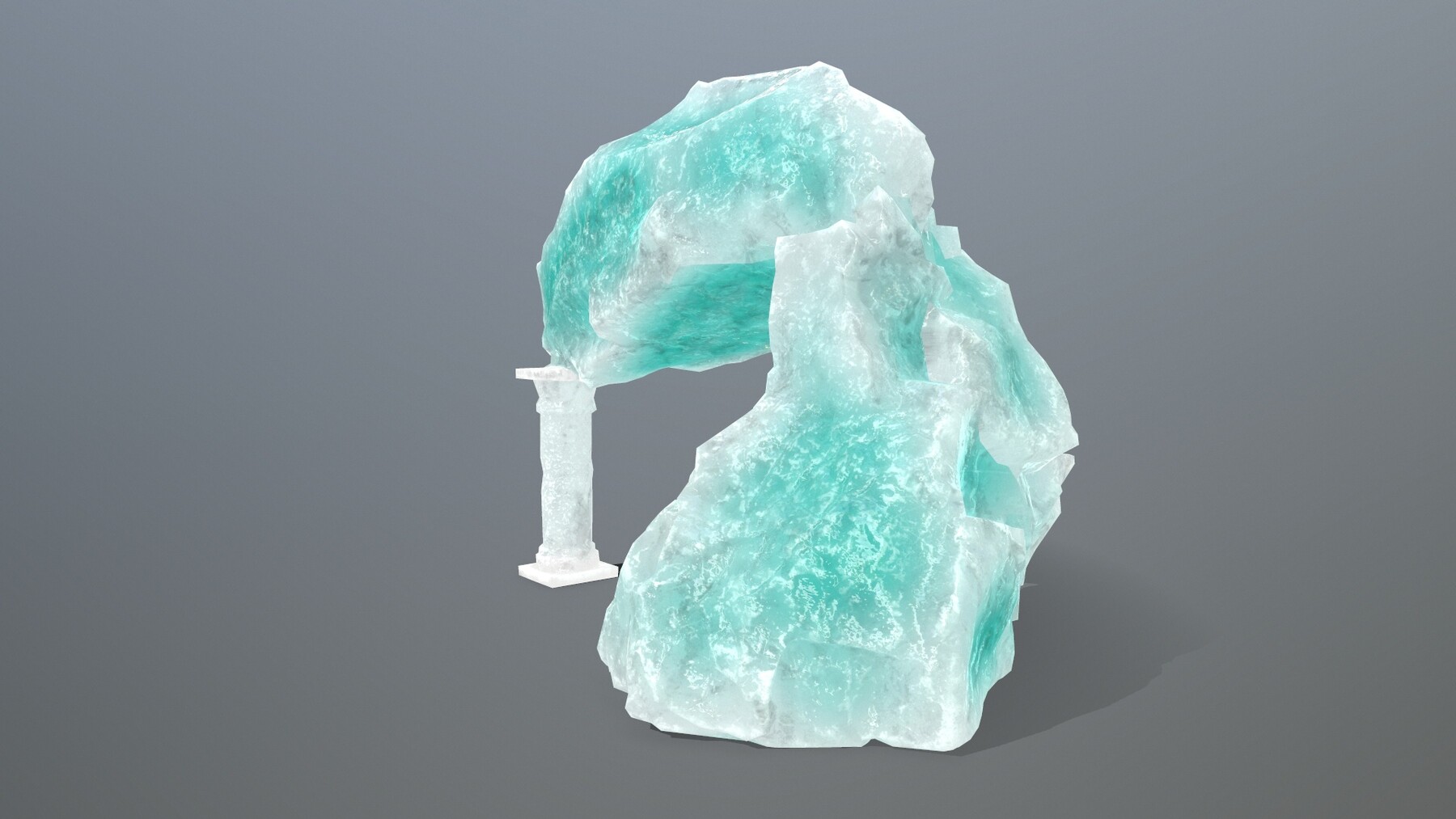 ArtStation - Icy Rock Set | Game Assets