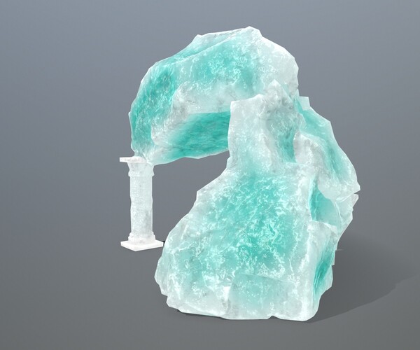 ArtStation - Icy Rock Set | Game Assets