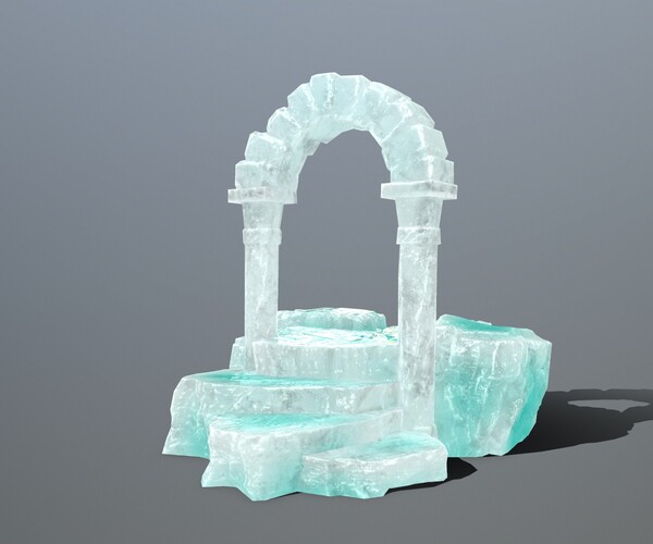 ArtStation - Icy Rock Set | Game Assets