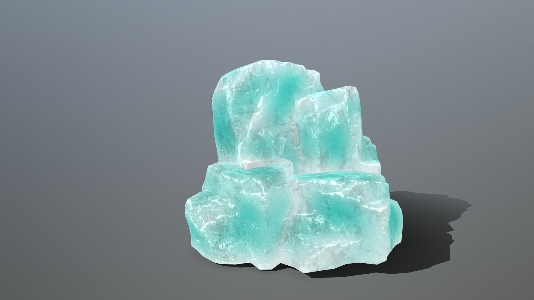 ArtStation - Icy Rock Set | Game Assets