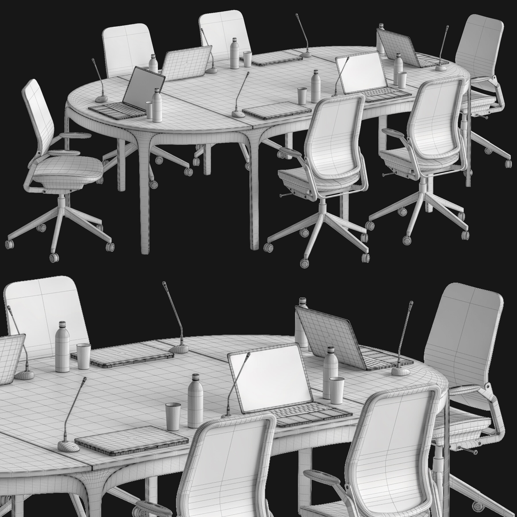 ArtStation - conference table 22 | Resources