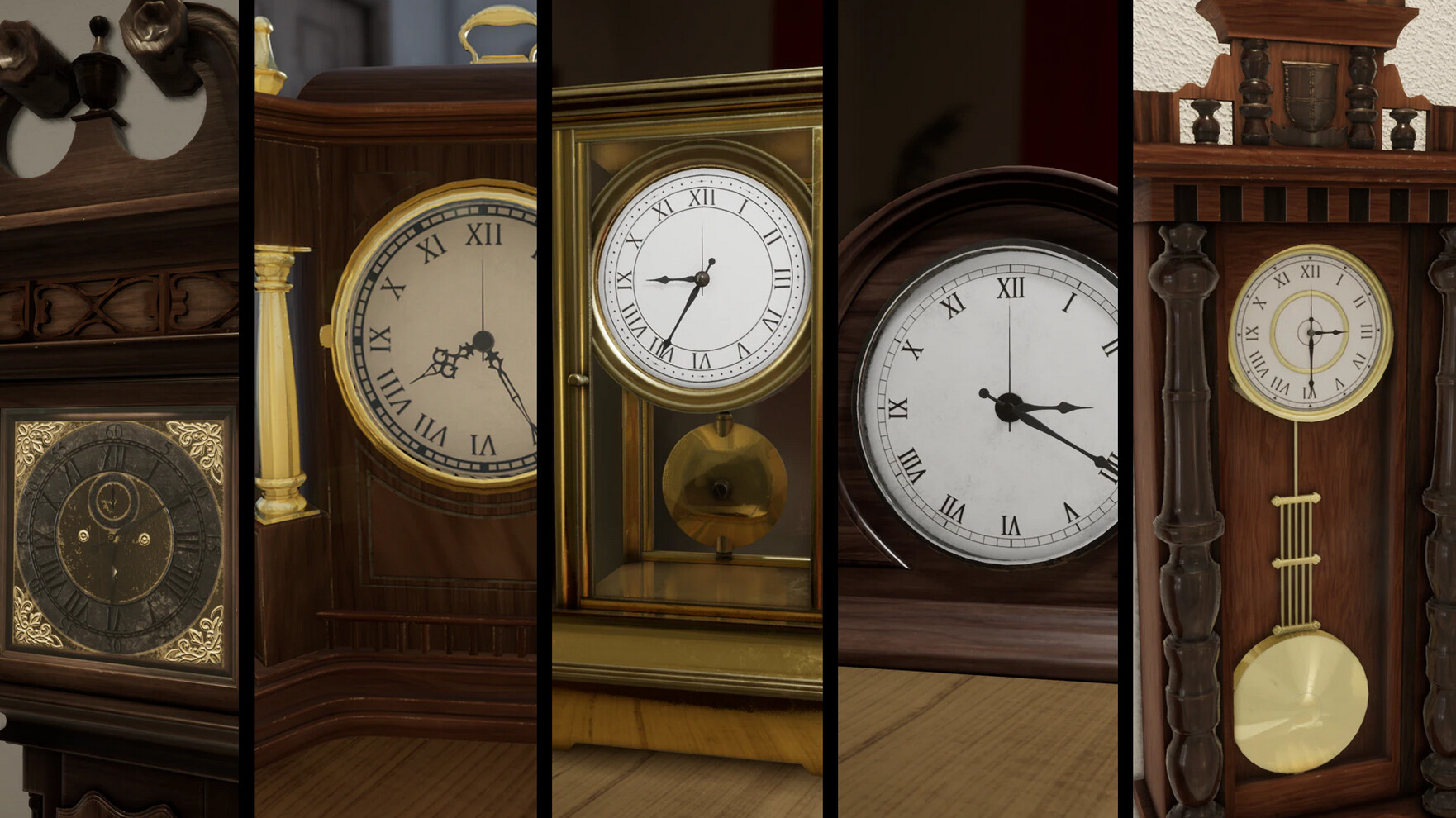 ArtStation - Working Clock Pack | Game Assets