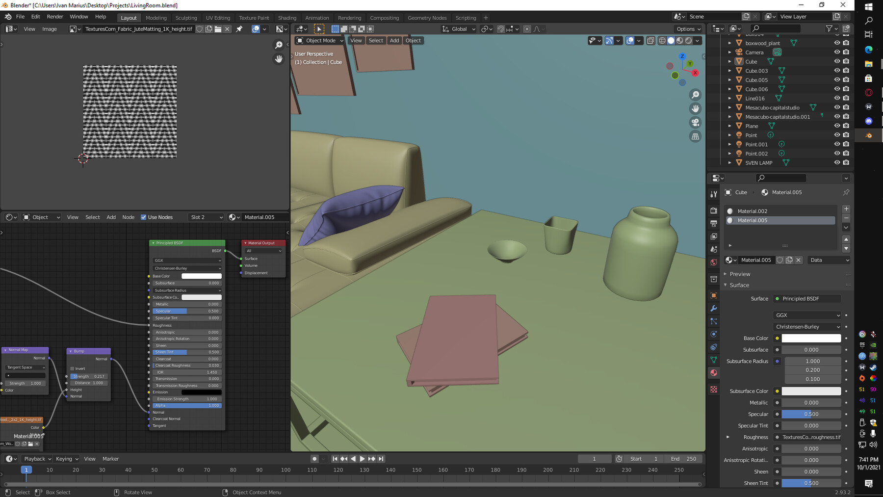 ArtStation - Modern Living Room | Resources