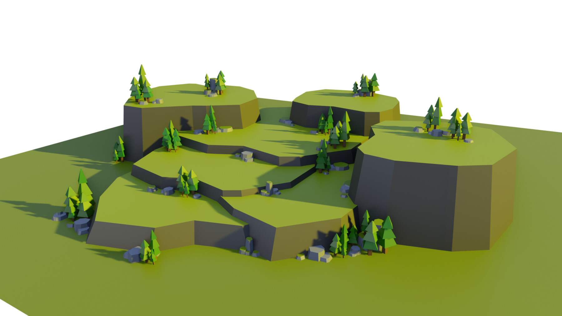 ArtStation - Low Poly environment | Game Assets