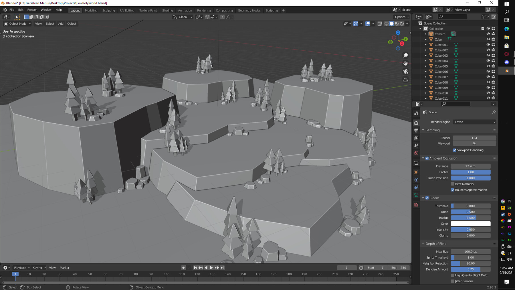 ArtStation - Low Poly environment | Game Assets