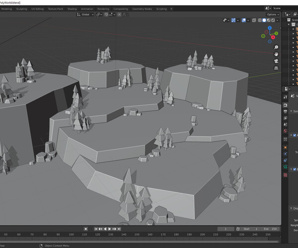 ArtStation - Low Poly environment | Game Assets