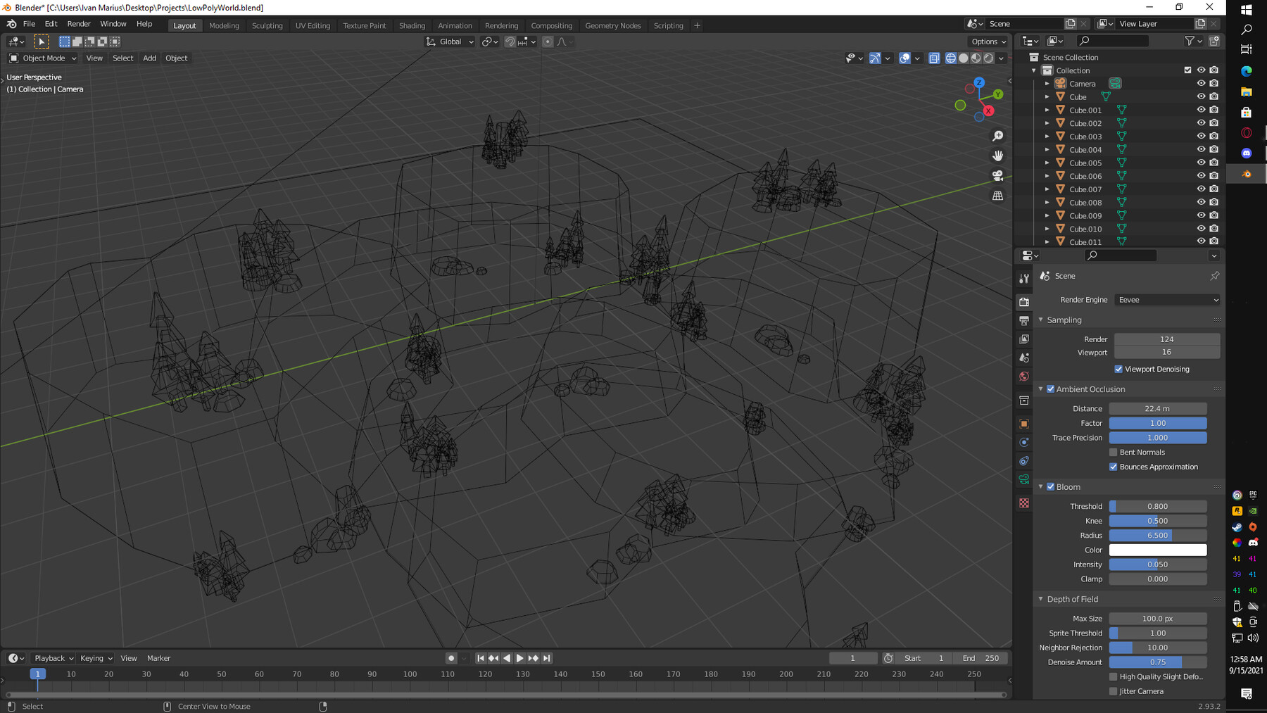 ArtStation - Low Poly environment | Game Assets