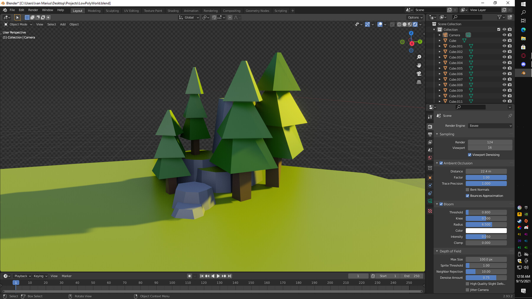 ArtStation - Low Poly environment | Game Assets