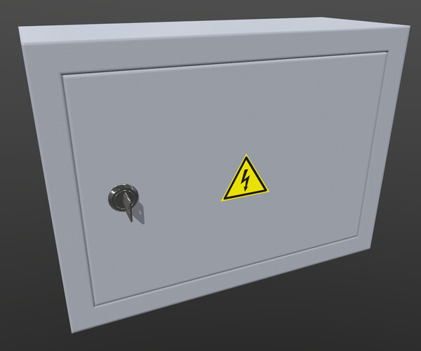 ArtStation - Electrical Fuse Box | Game Assets