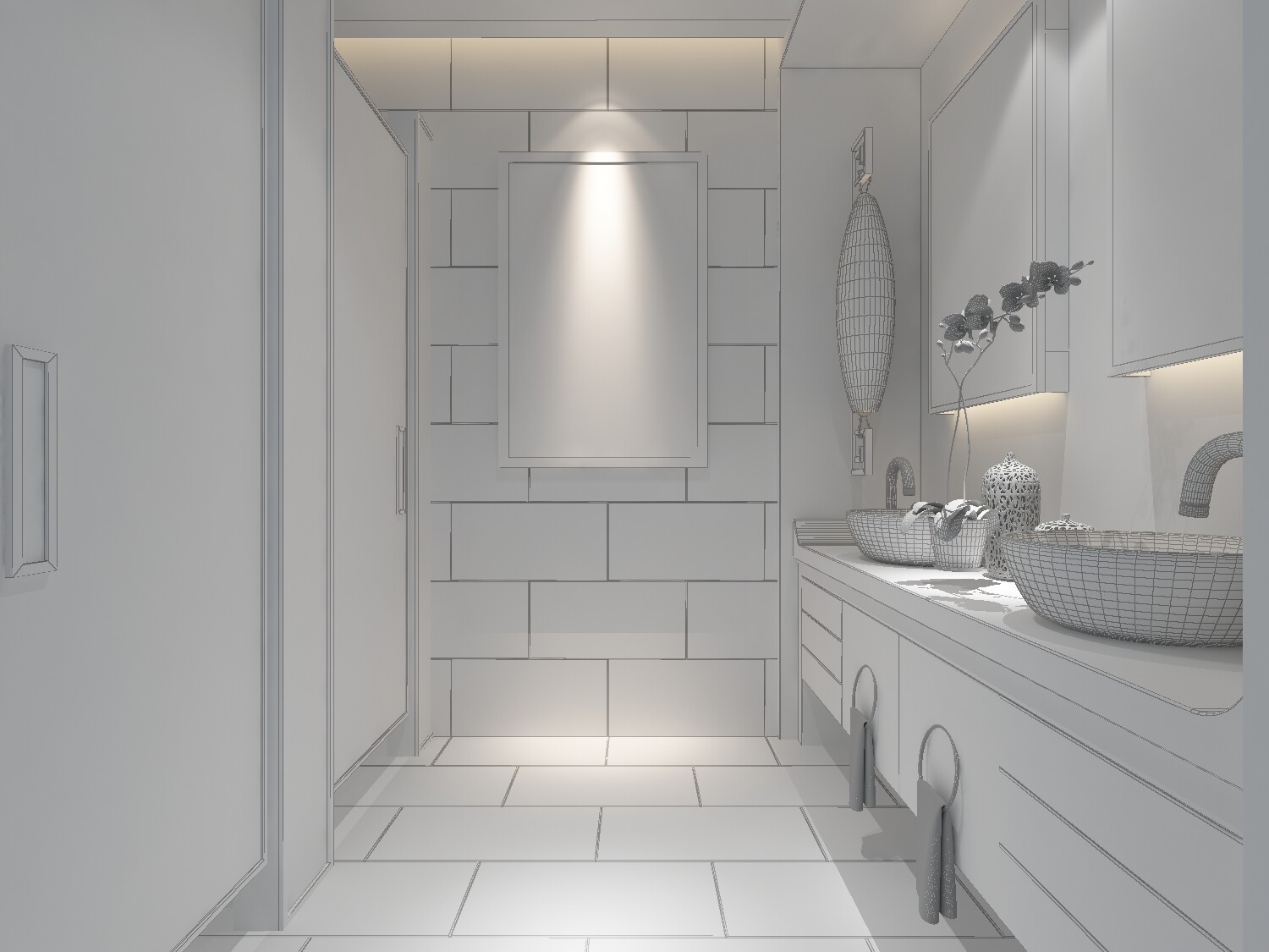 ArtStation - bathroom design complete model 02 | Resources