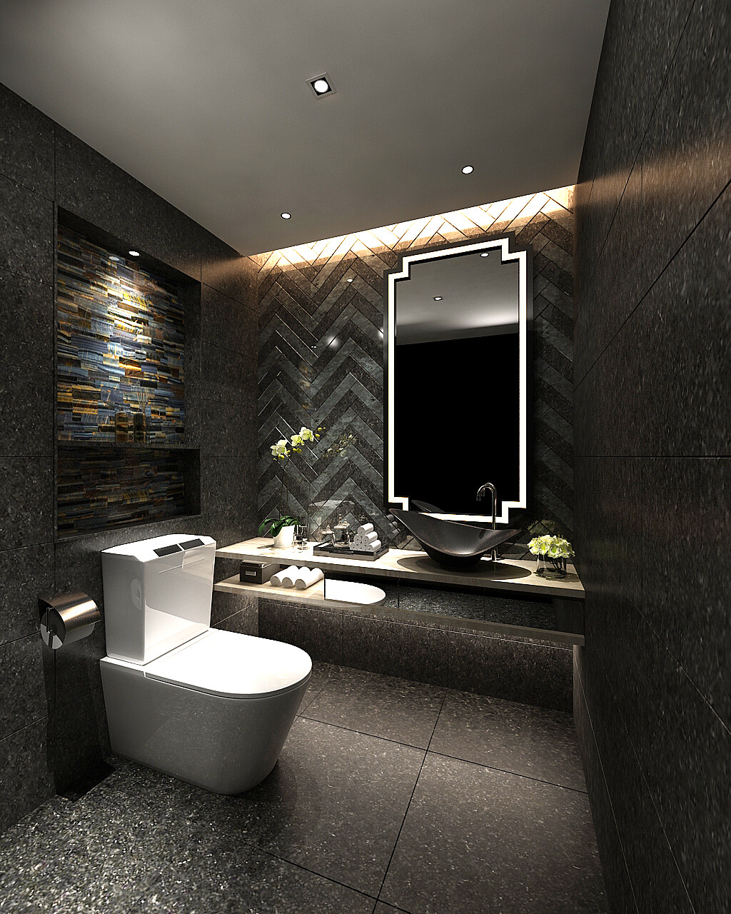 ArtStation - bathroom design complete model 15 | Resources