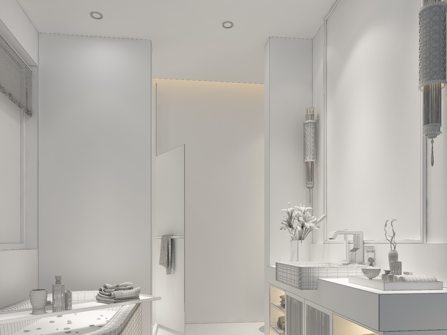 ArtStation - bathroom design complete model 20 | Resources