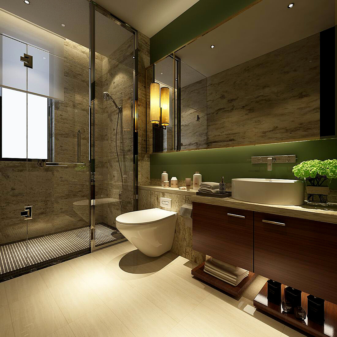 ArtStation - bathroom design complete model 67 | Resources