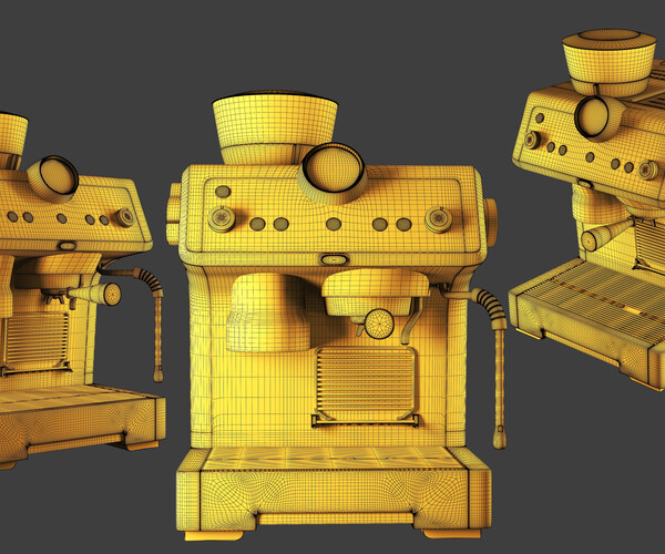 ArtStation - La Specialista Espresso Machine - Free 3D model | Game Assets